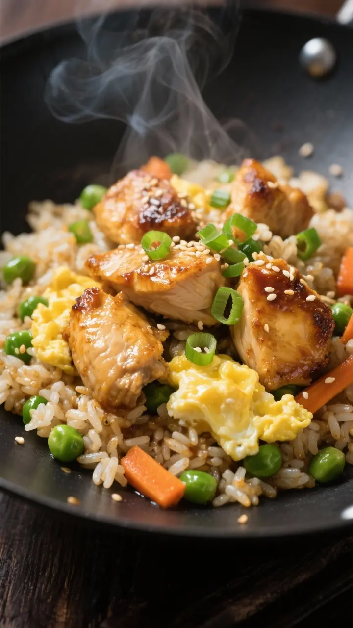 Chicken Fried Rice Recipe - Fast, Flavorful, and Weeknight-Friendly