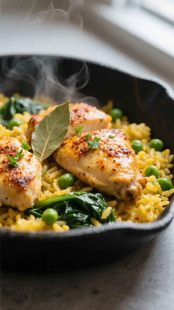 Healthy Chicken and Rice - A Simple, Satisfying Weeknight Meal