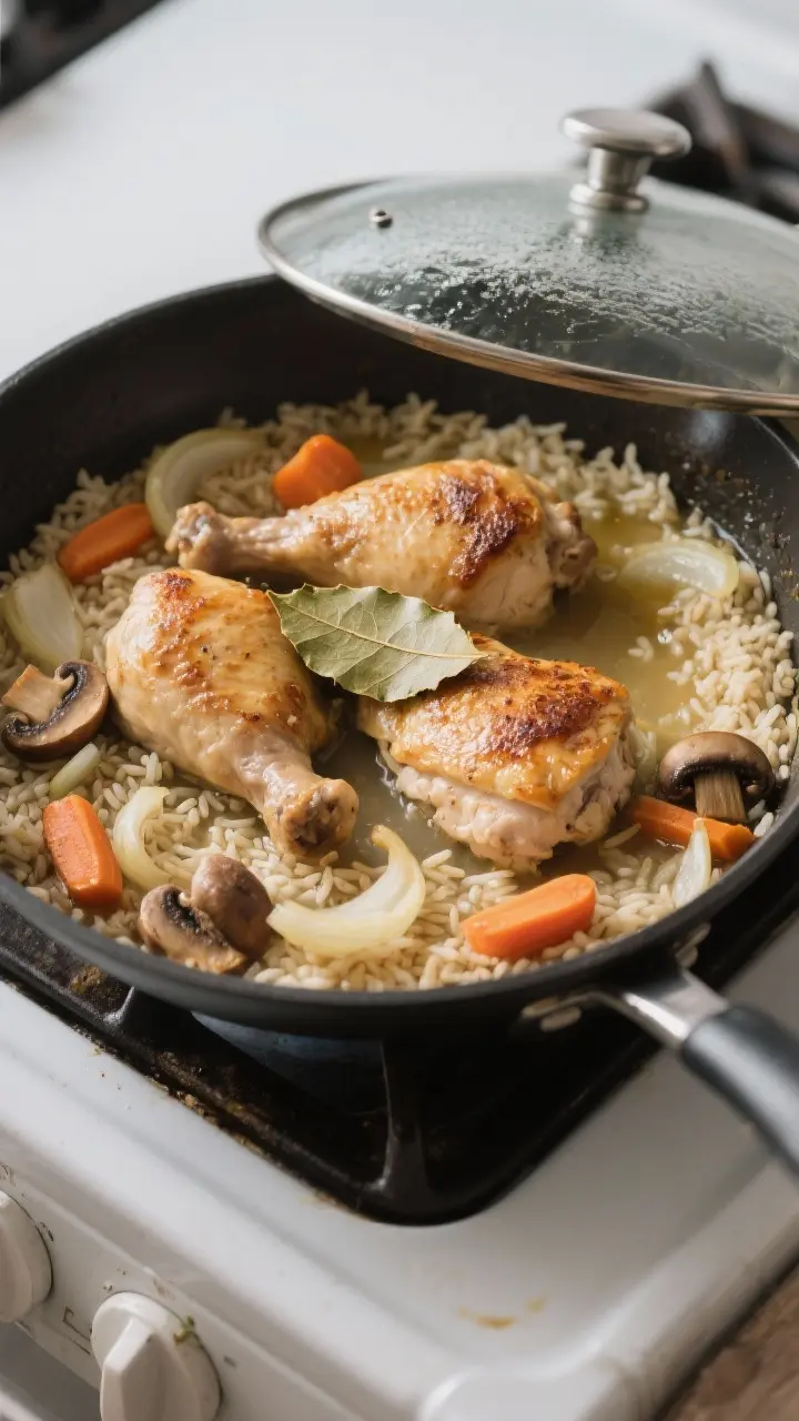 Creamy Chicken and Rice - Cozy, Comforting, and Simple